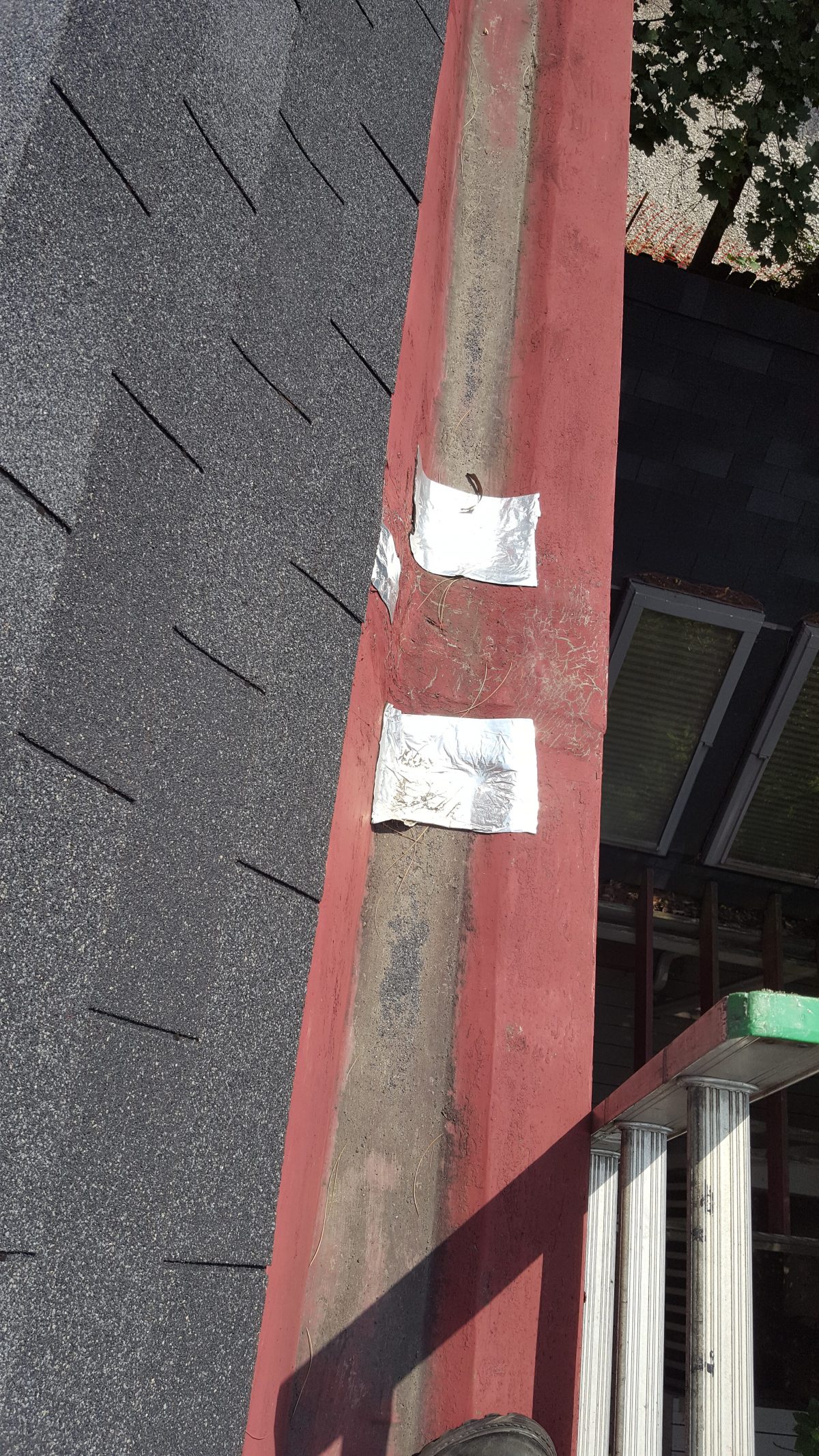 Failed Box Gutter Patch | Welte Roofing