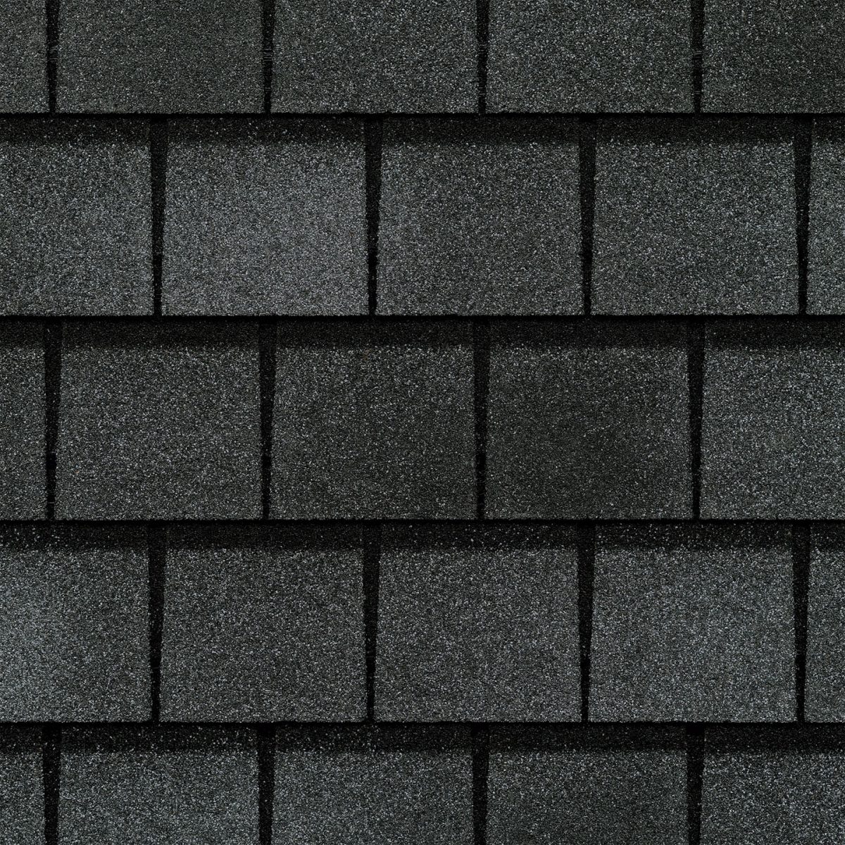 Close up photo of GAF’s Slateline English Gray shingle swatch | Welte ...